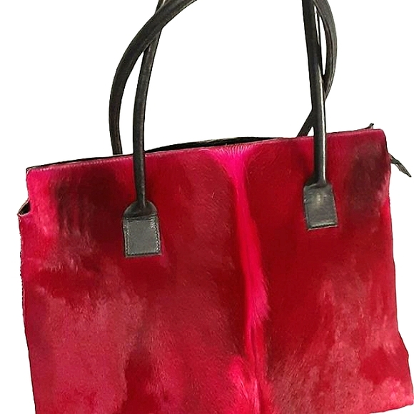 FSP Originals | Bags | Genuine Springbok Hide Tote Bag Fuchsia Pink ...